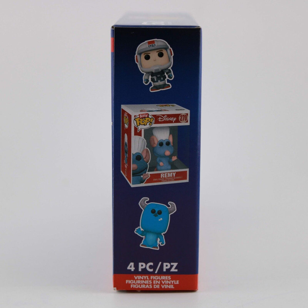 Funko Pop Bitty Disney Pixar -Sulley / Mike Monsters Inc / Nemo 4-Pack – Blueberry Cat