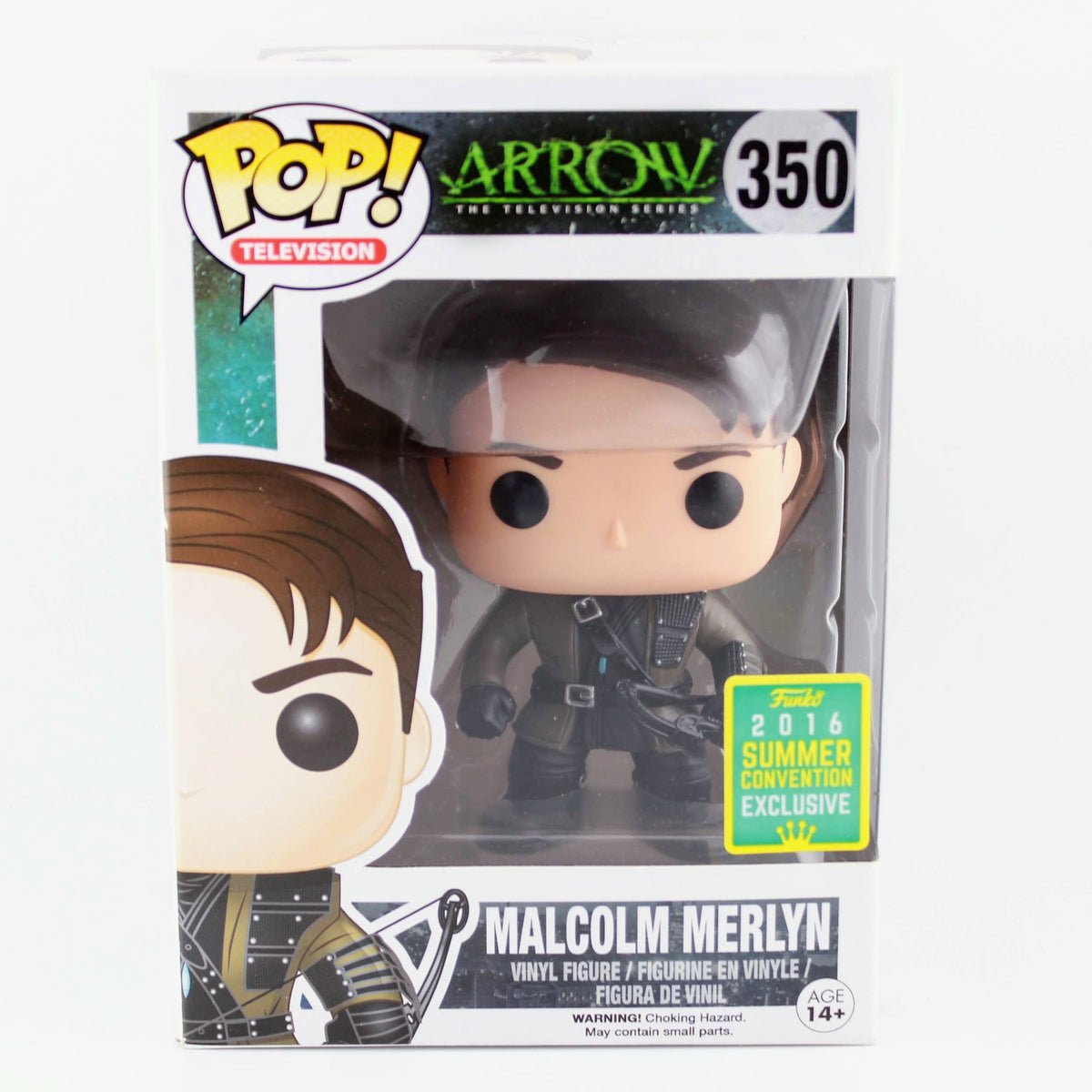 Funko Pop DC Arrow - Malcolm Merlyn - 2016 Convention Exclusive - Figu ...