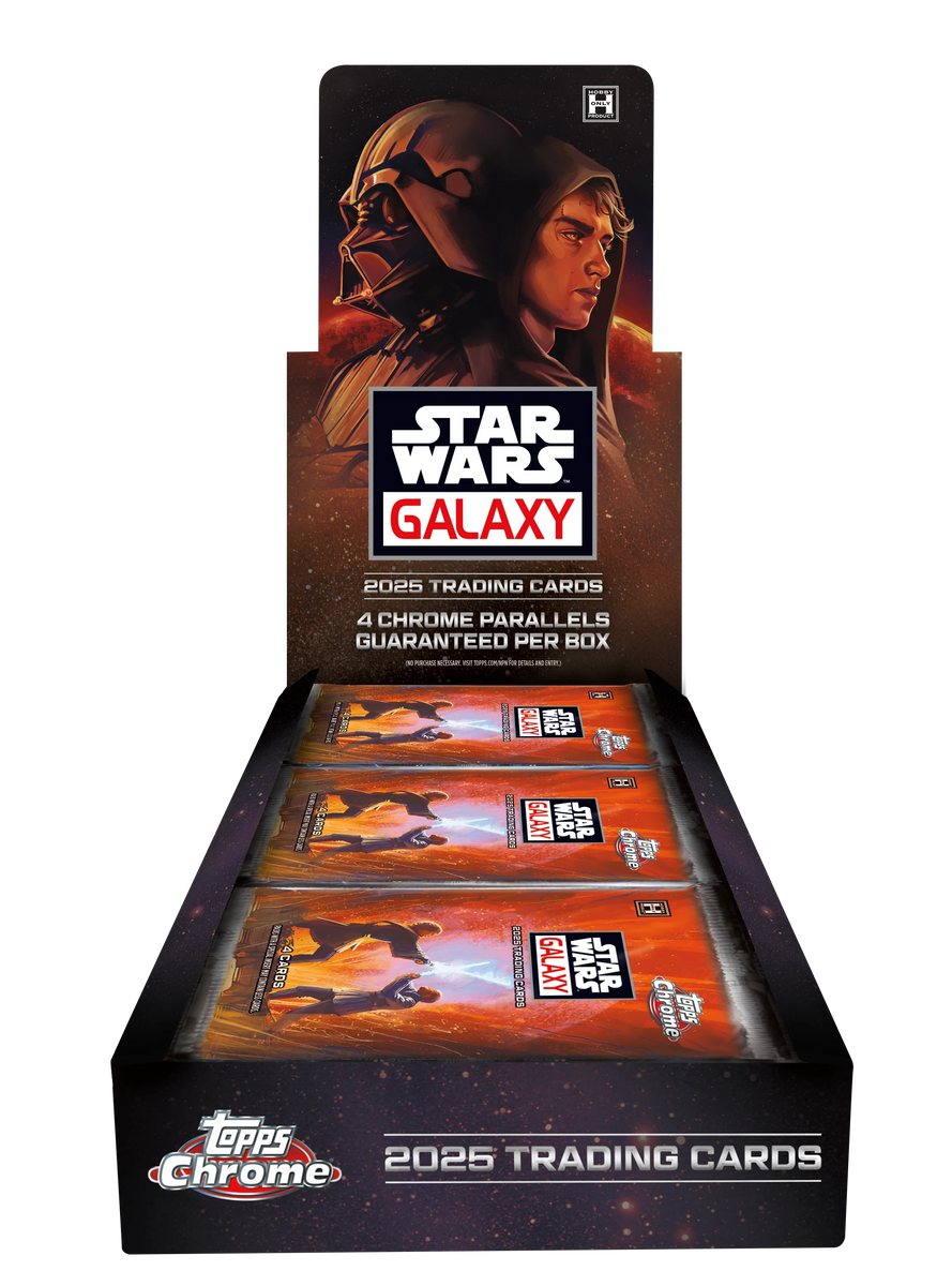Topps Star Wars Chrome Galaxy 2025 Trading Card Packs – Blueberry Cat