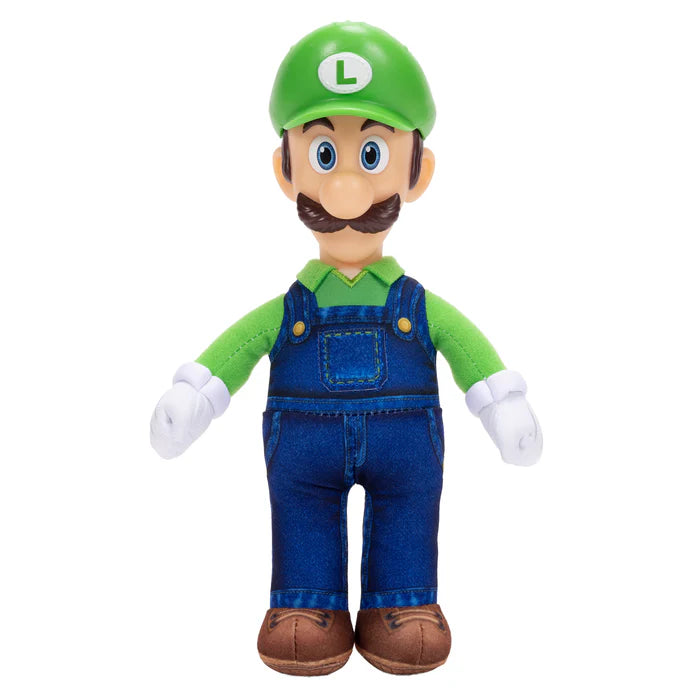 Jakks Super Mario Galaxy Movie Luigi 9 inch Premium Plush – Blueberry Cat