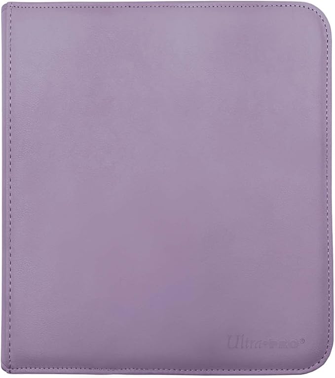 Ultra Pro PRO Purple Zippered 12-Pocket Binder – Blueberry Cat