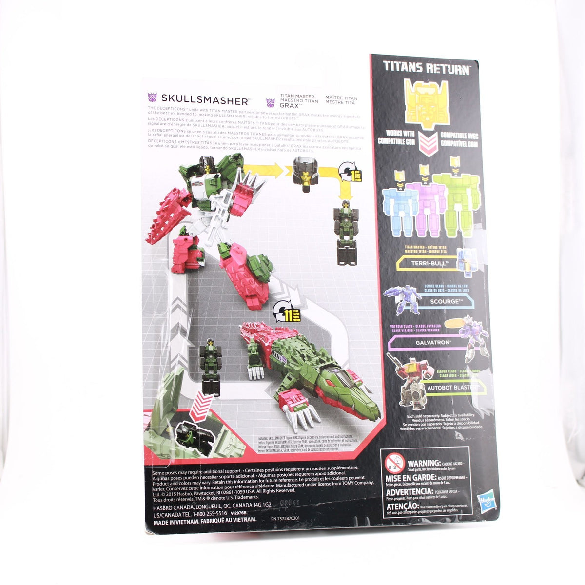 Transformers Generations - Titans Return - Grax and Skullsmasher Headm ...