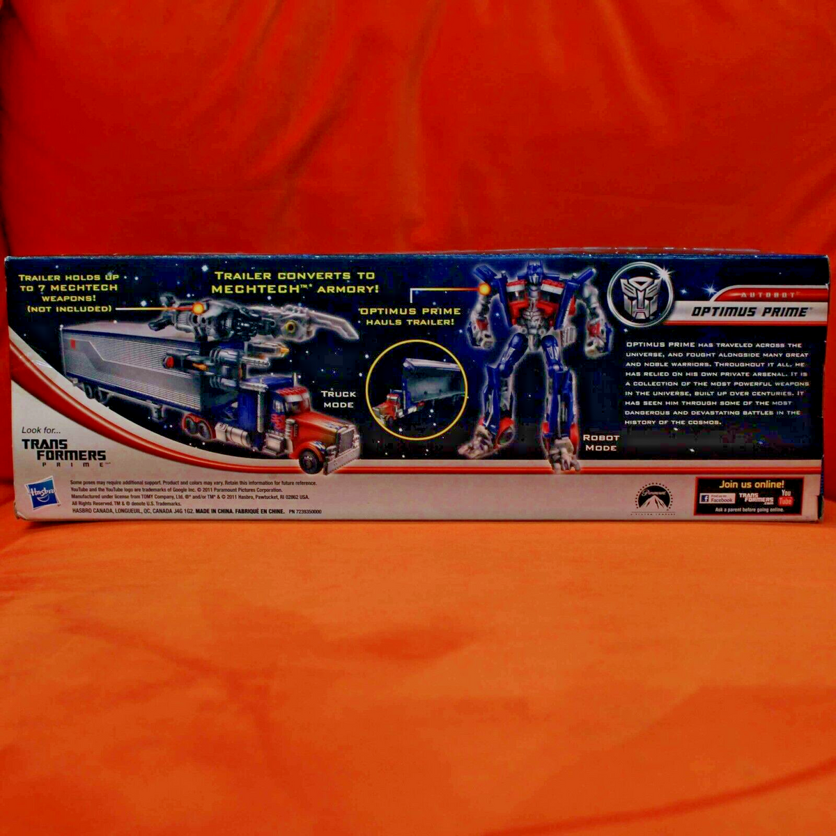 Transformers Movie Trilogy Series - Optimus Prime - Mechtech Armory ...