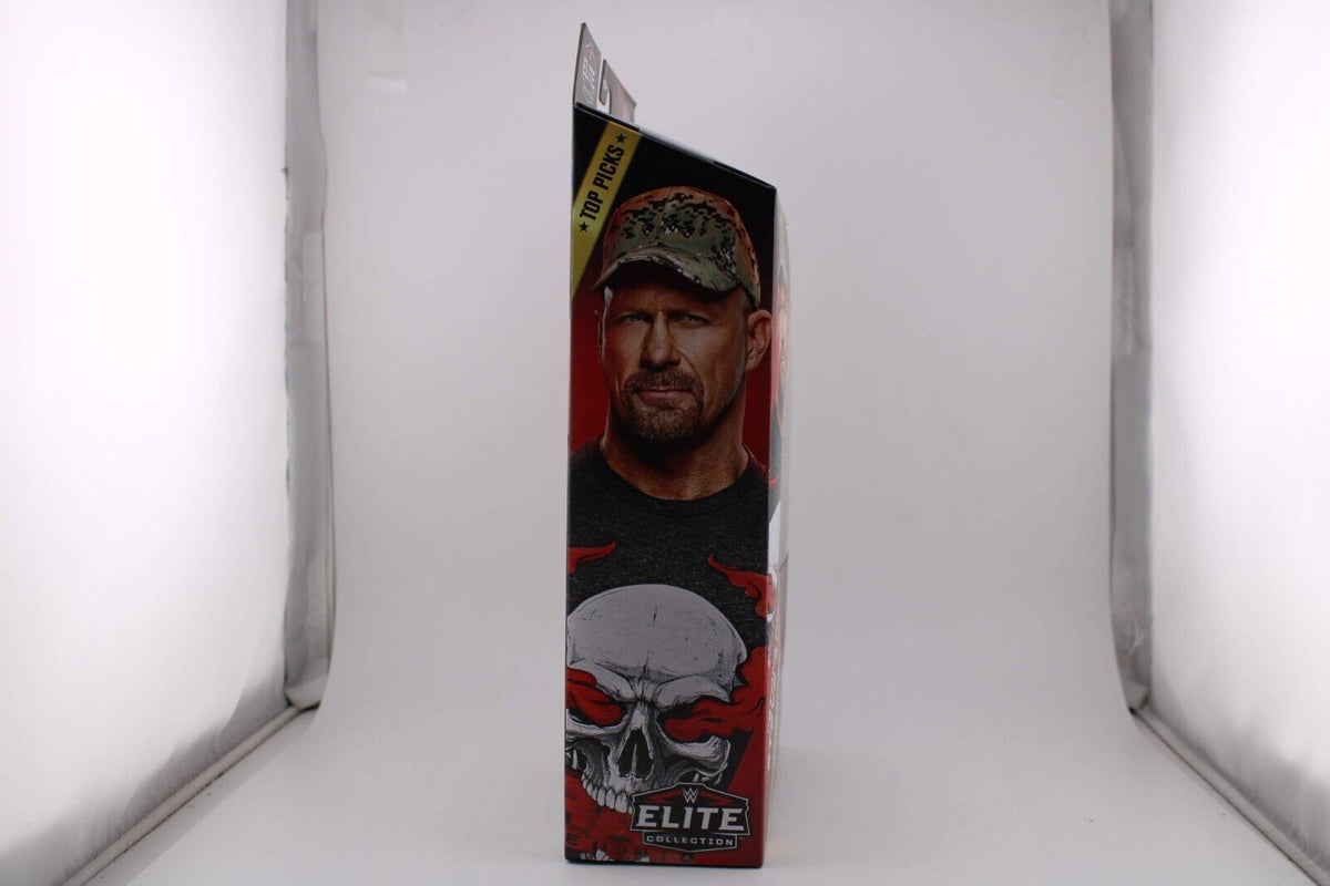 Mattel WWE ELITE - Netflix Raw Box - "Stone Cold" Steve Austin - Actio ...