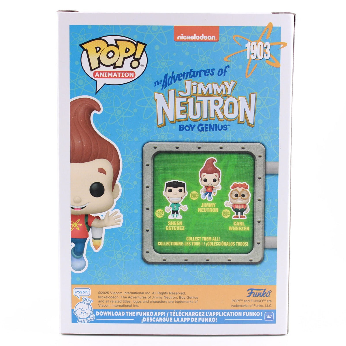 Funko Pop Jimmy Neutron Boy Genius - Jimmy Neutron - Vinyl Figure - #1 ...