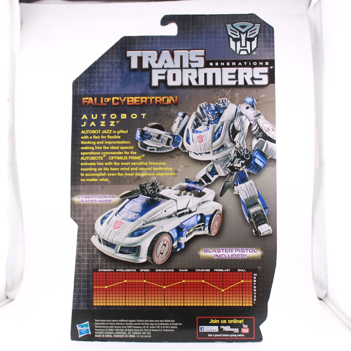 Transformers Generations Fall of Cybertron Autobot Jazz - Deluxe Figur ...