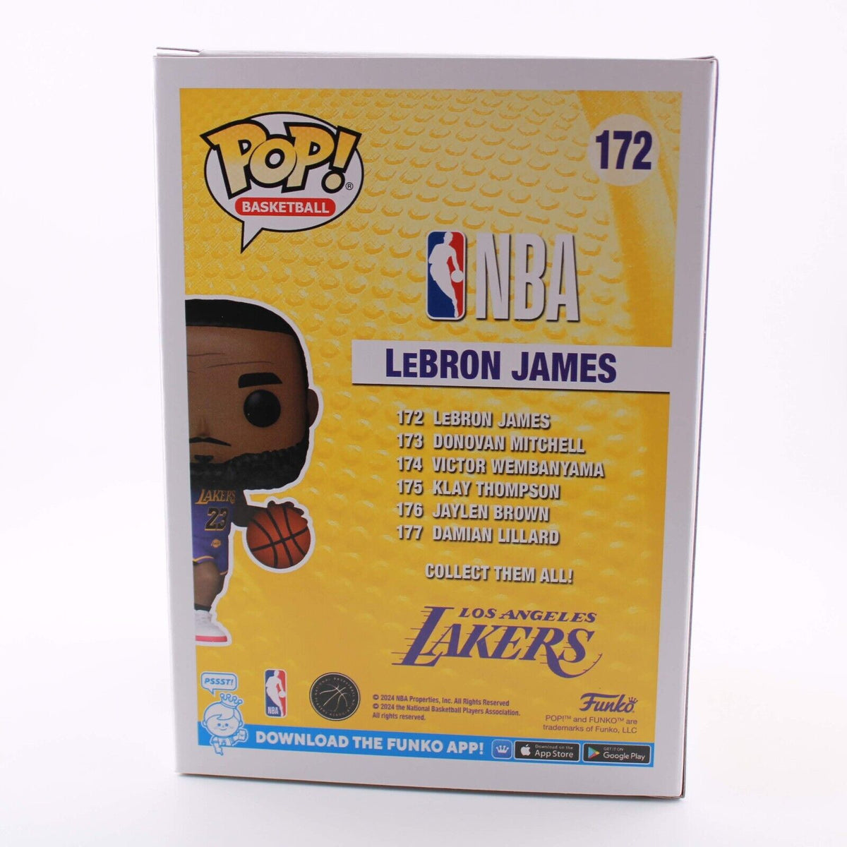 Funko Pop NBA - LA Lakers LeBron James - Vinyl Figure #172 – Blueberry Cat