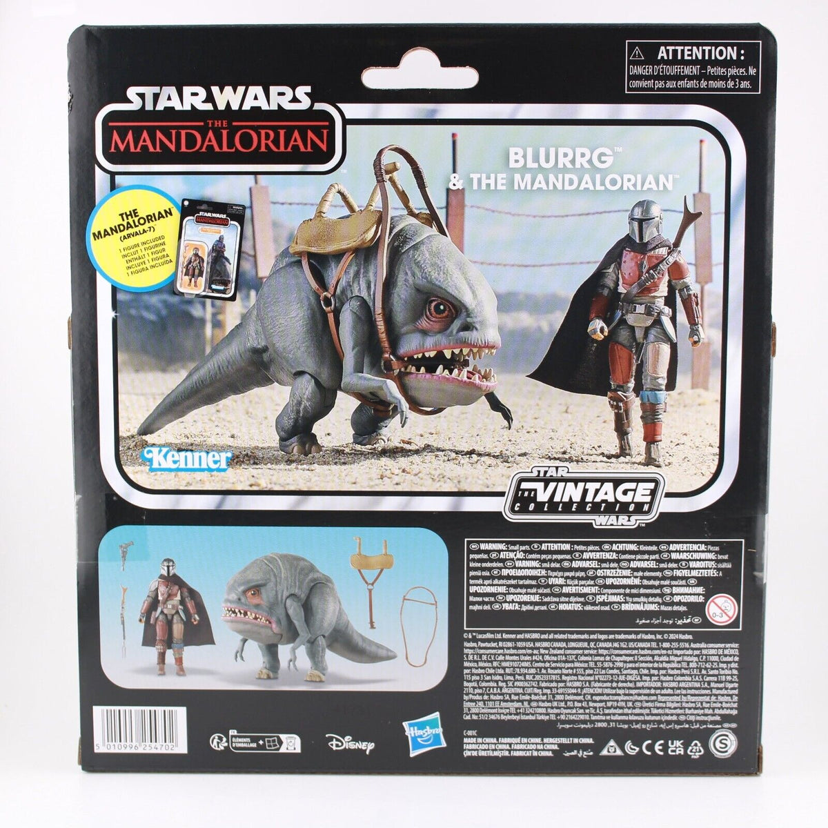 Star Wars The Vintage Collection - Blurrg & The Mandalorian - 3.75 inc ...