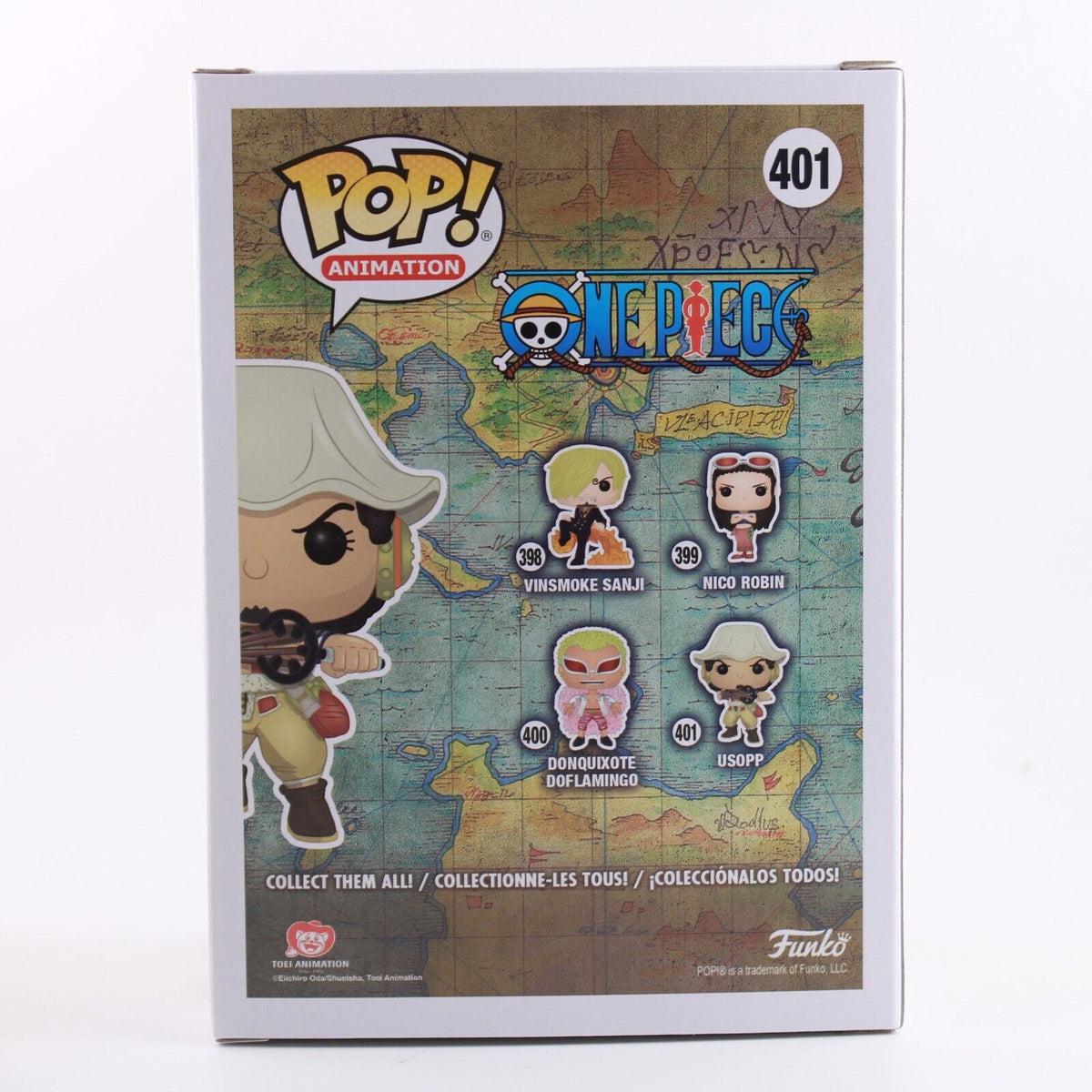 Funko Pop Anime One Piece - Usopp Vinyl Figure # 401 – Blueberry Cat