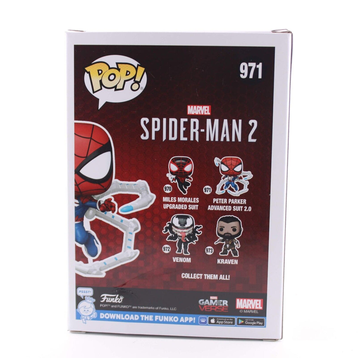 Funko Pop Gamerverse Spiderman 2 - Peter Parker Advanced Suit 2.0 # 97 ...