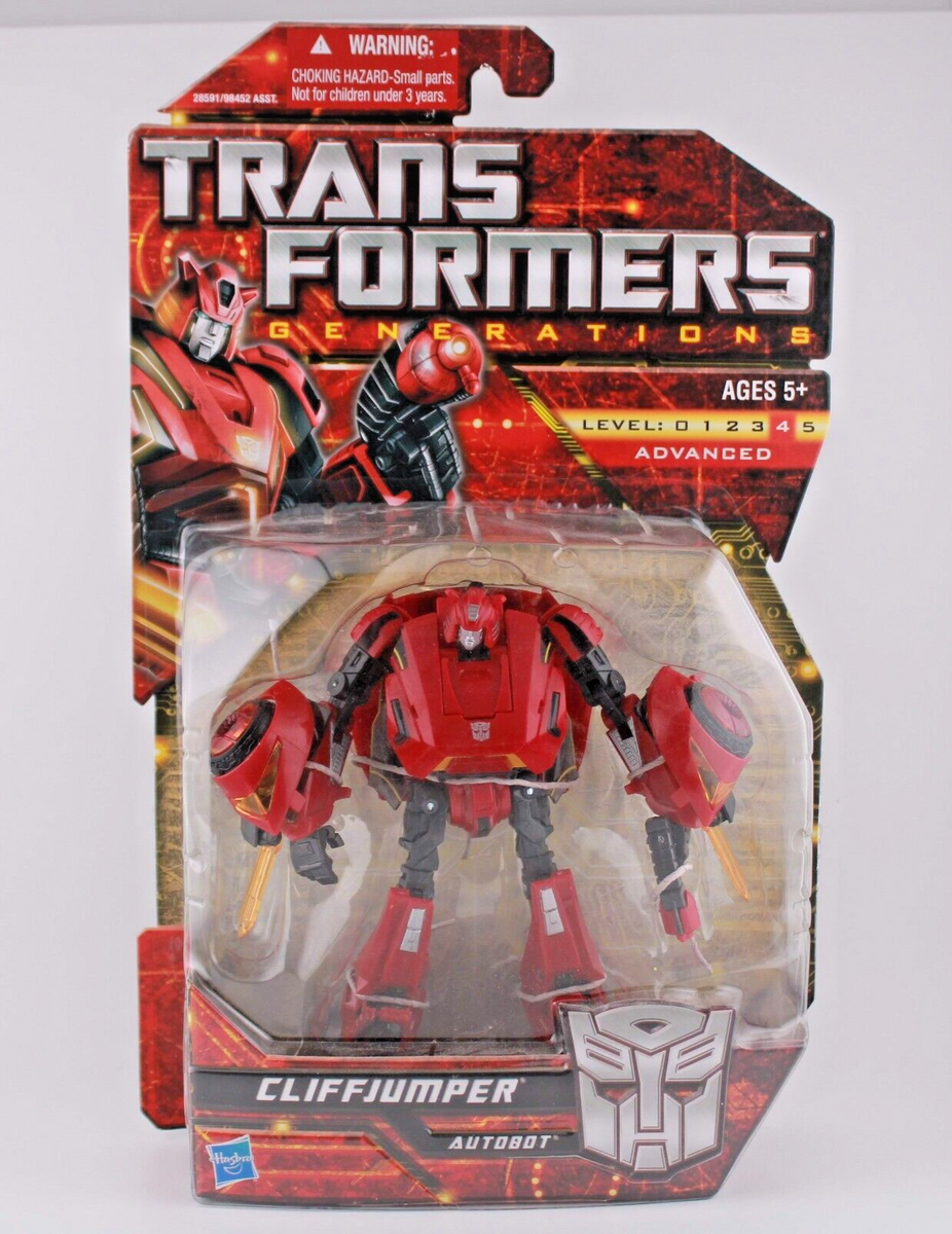 Transformers Generations - Cliffjumper - Deluxe Class - Figure ...