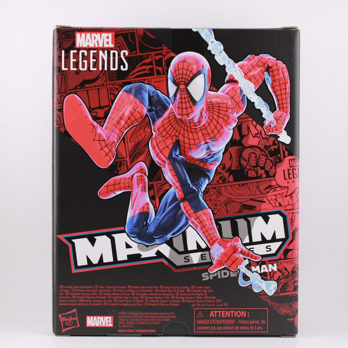 Hasbro Marvel Legends - Maximum Series Spider-Man - 6" Articulated Act ...