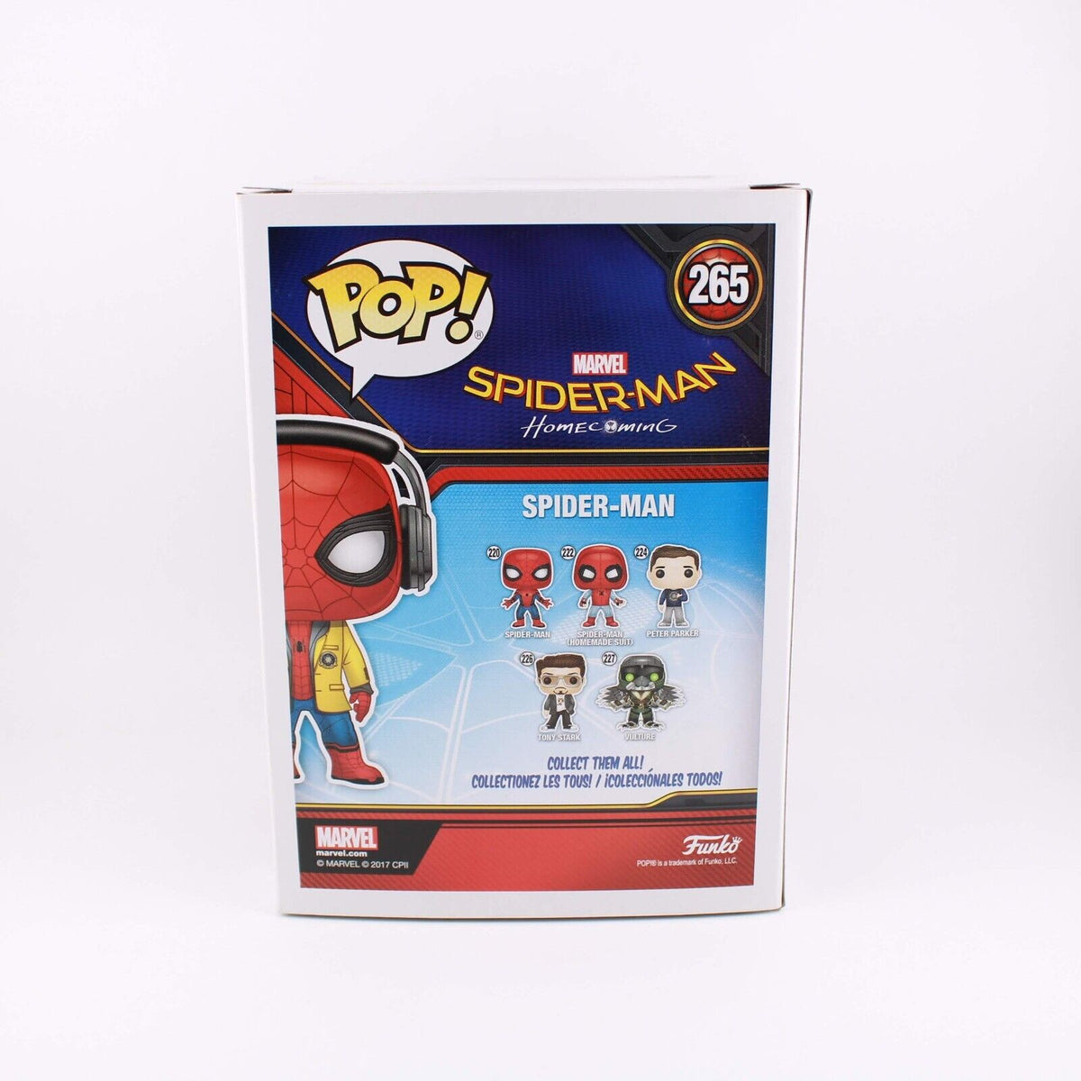 Funko Pop Marvel - Spider-Man Homecoming - Spiderman with Headphones ...