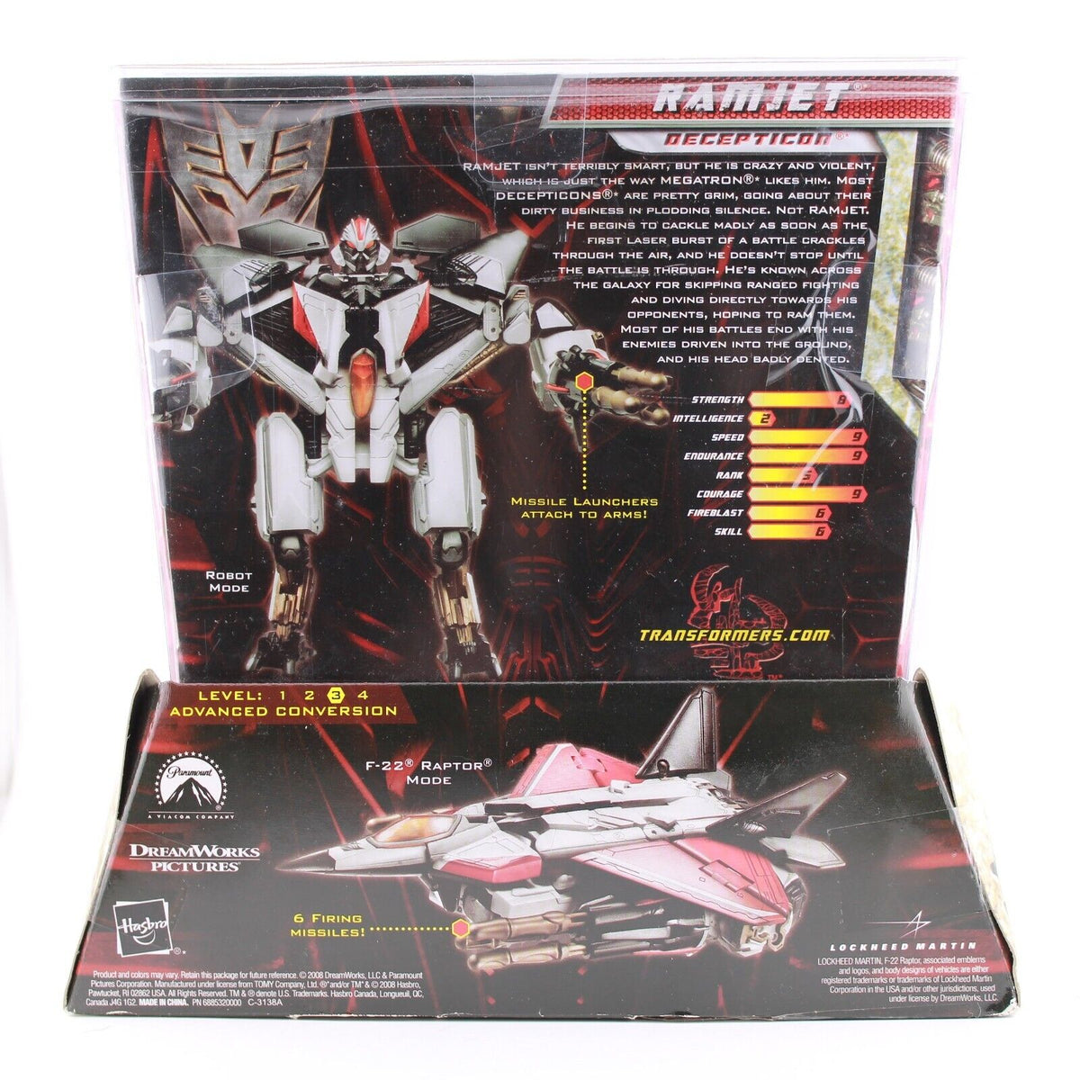 Transformers Revenge of The Fallen - Ramjet - Voyager Class - LE Colle ...