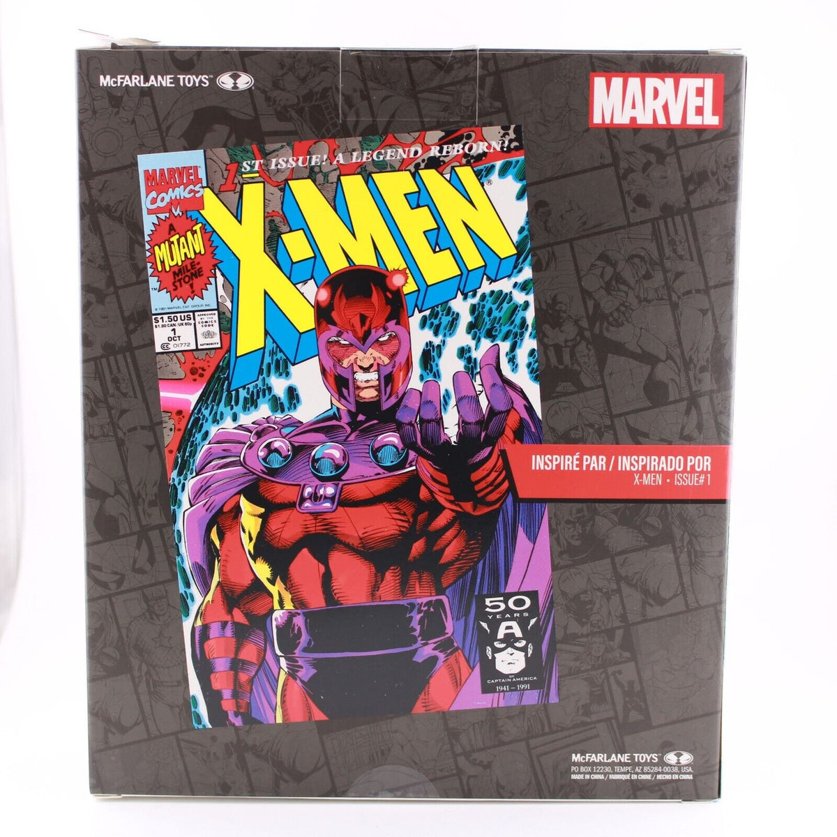 Marvel X-Men McFarlane Toys- Magneto - Statue + Scene – Blueberry Cat
