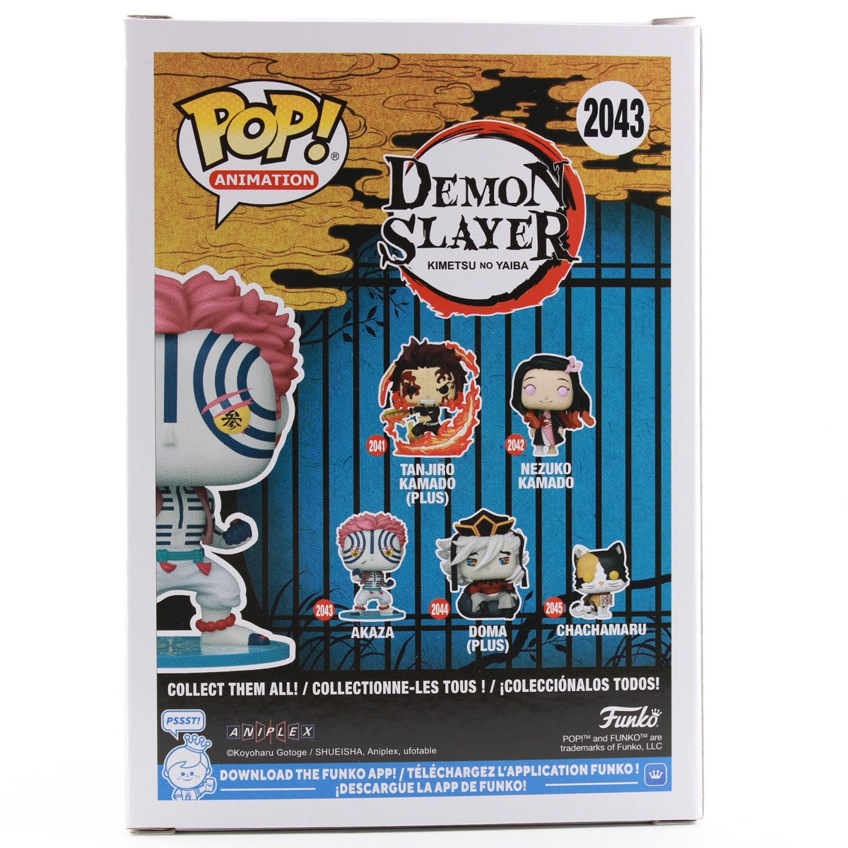 Funko Pop Demon Slayer - Akaza - Anime Vinyl Figure #2043 – Blueberry Cat