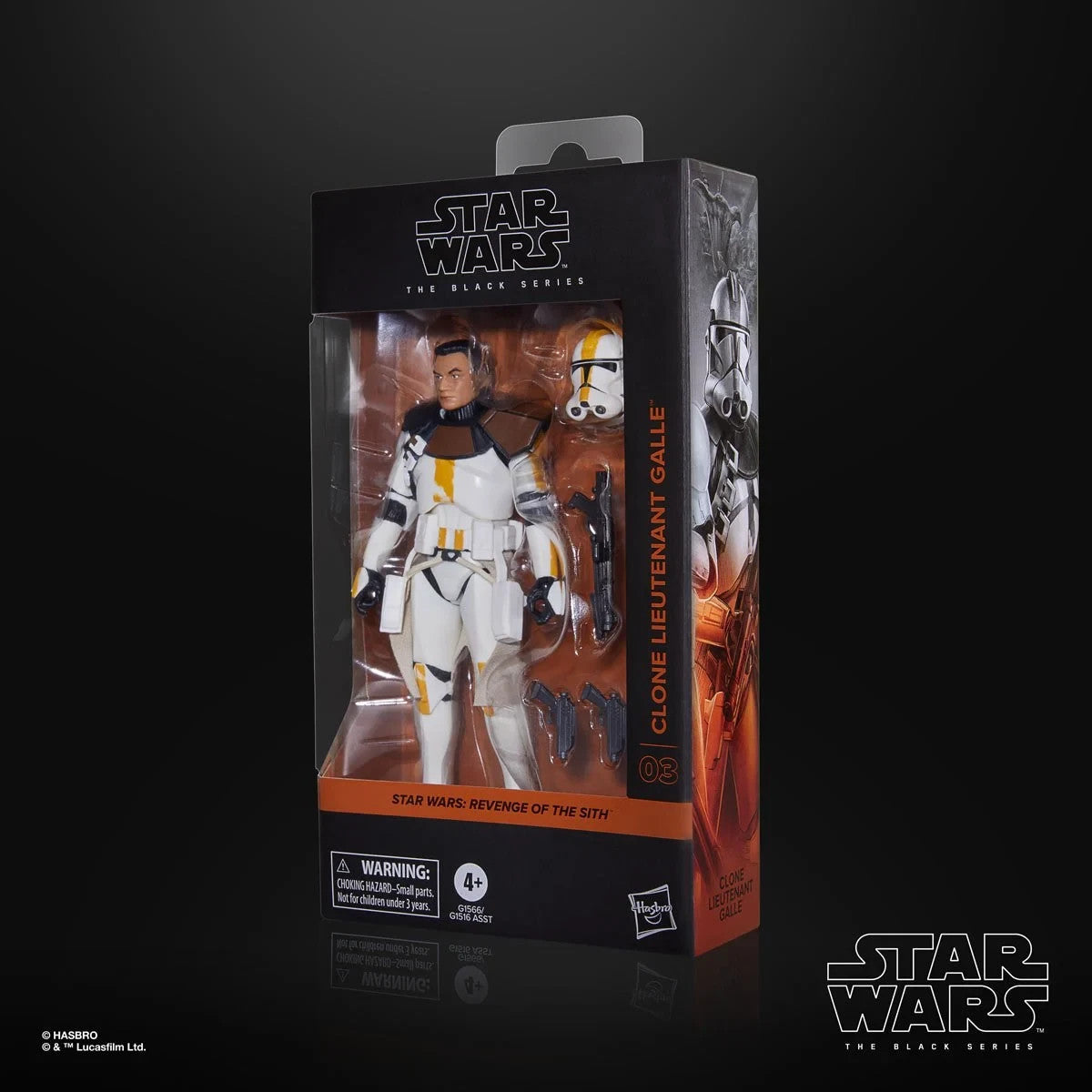 Star Wars: Revenge of the Sith - Black Series - Clone Lieutenant Galle ...