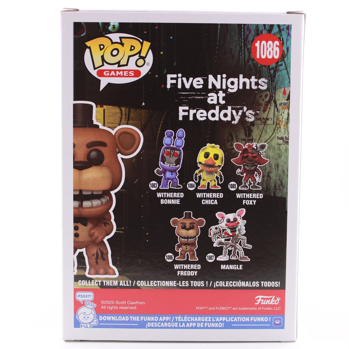 Funko Pop Five Nights at Freddy's - Withered Freddy - Vinyl Figure ...
