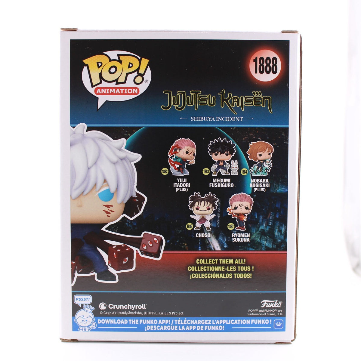 Funko Pop Premium Jujutsu Kaisen - Satoru Gojo Trapped - EE Exclusive ...