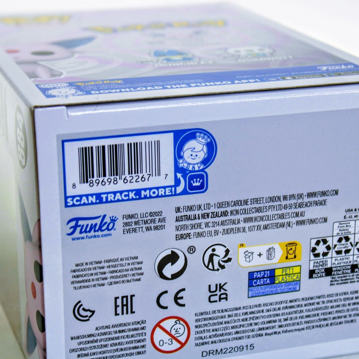 Funko Pop Games Pokemon Espeon Vinyl Figure #884 - Eevee Evolution ...