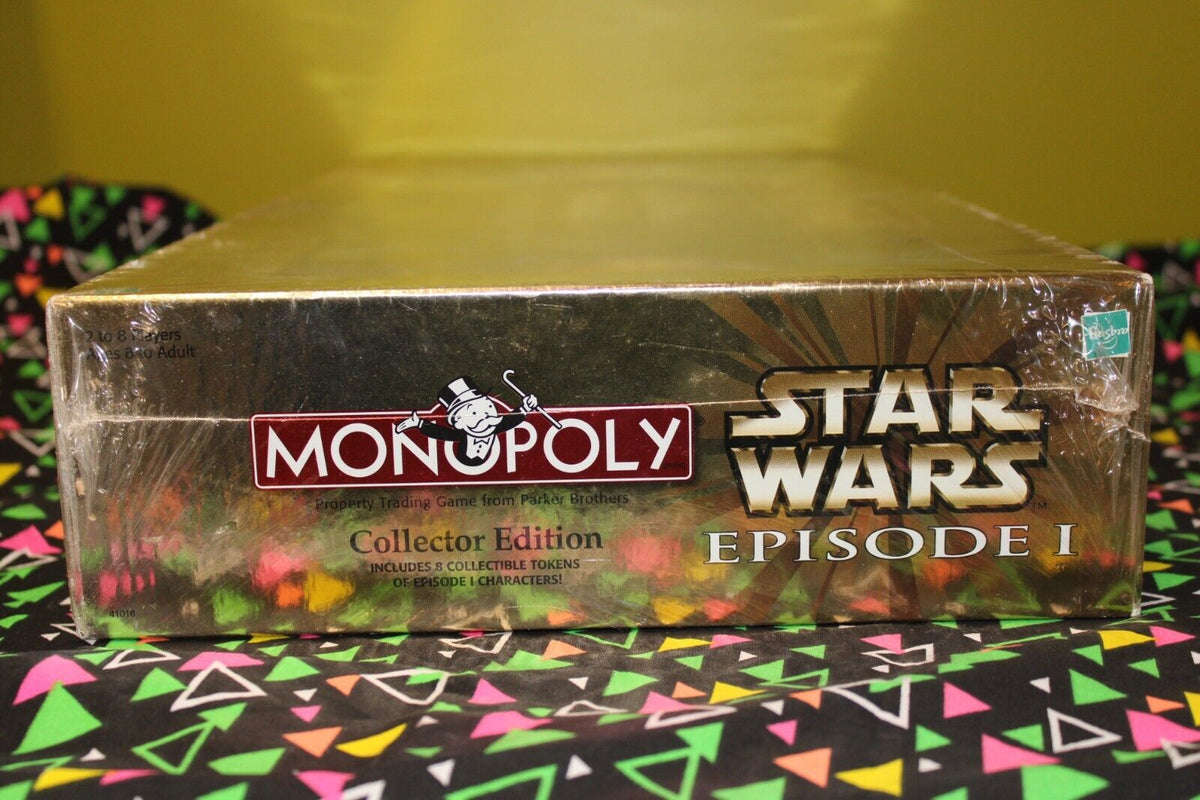 Star Wars Episode 1 Monopoly Collectors Edition 1999 3D Board Game Sea ...