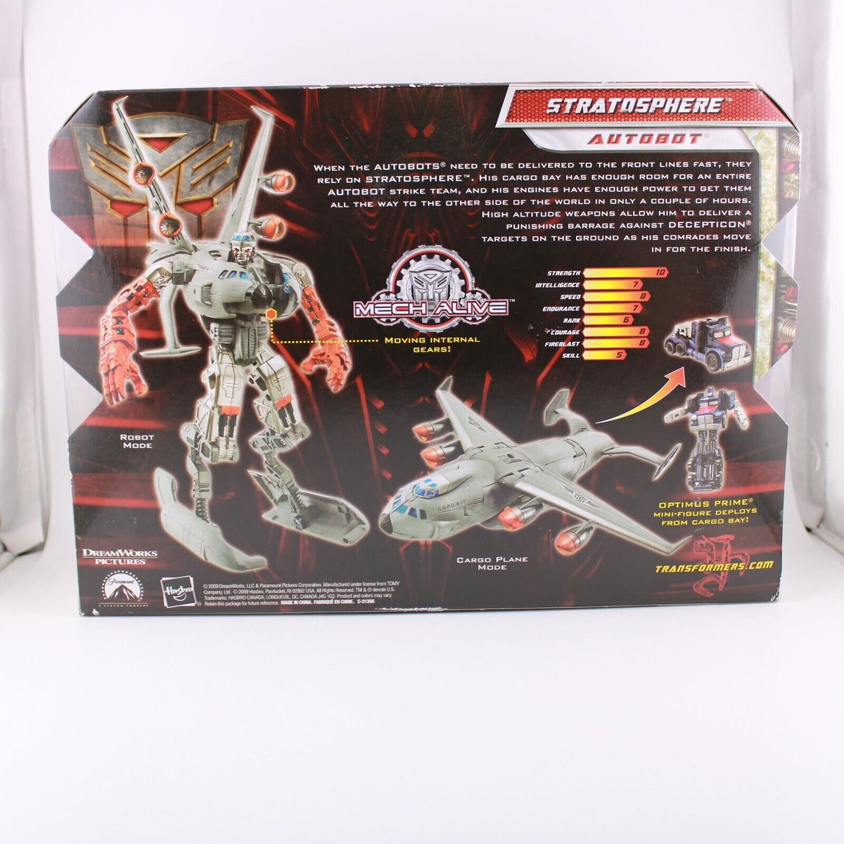 Transformers Revenge of The Fallen Stratosphere - Voyager Class Figure ...