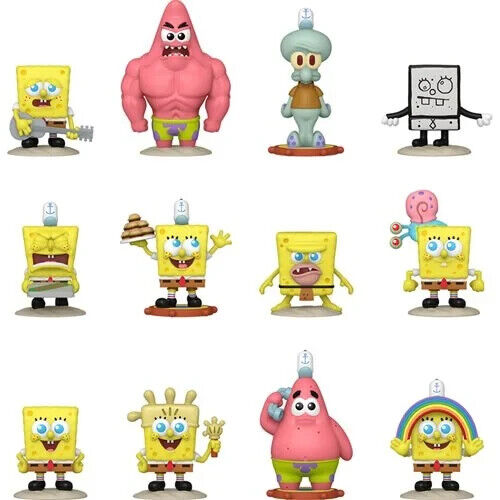 SpongeBob 25th Anniversary Mystery Funko Minis Blind Box Receive 1 of ...
