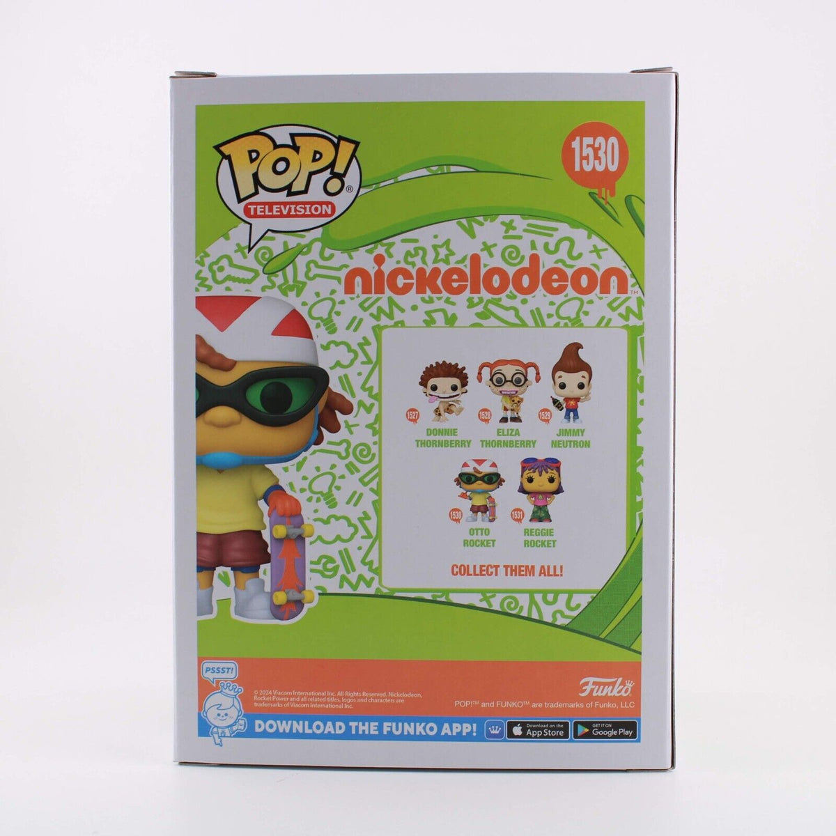 Funko Pop Nickelodeon Rocket Power - Otto Rocket Vinyl Figure #1530 ...