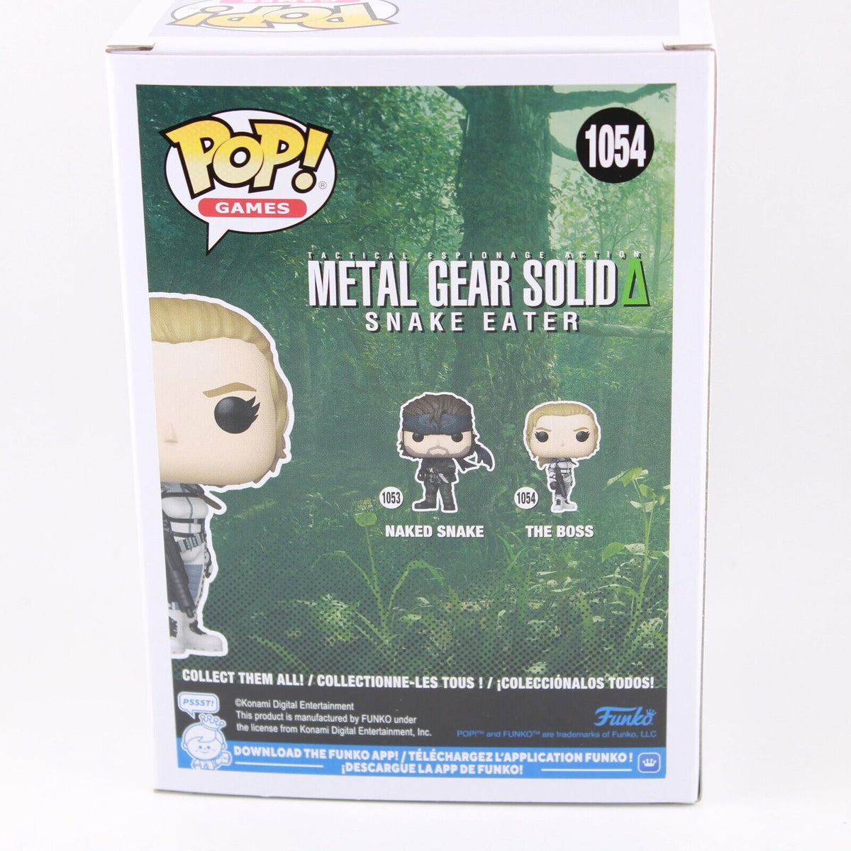 Funko Pop Metal Gear Solid - The Boss - Vinyl Figure - #1054 ...