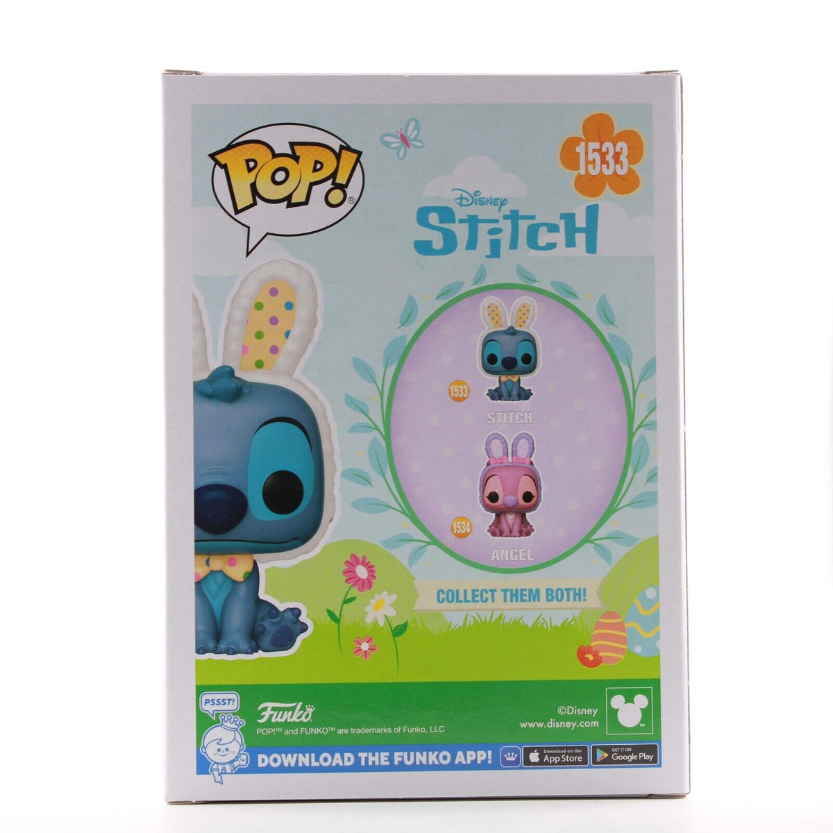 Funko Pop Lilo & Stitch - Easter Stitch w/ Bunny Ears - Vinyl Figure ...