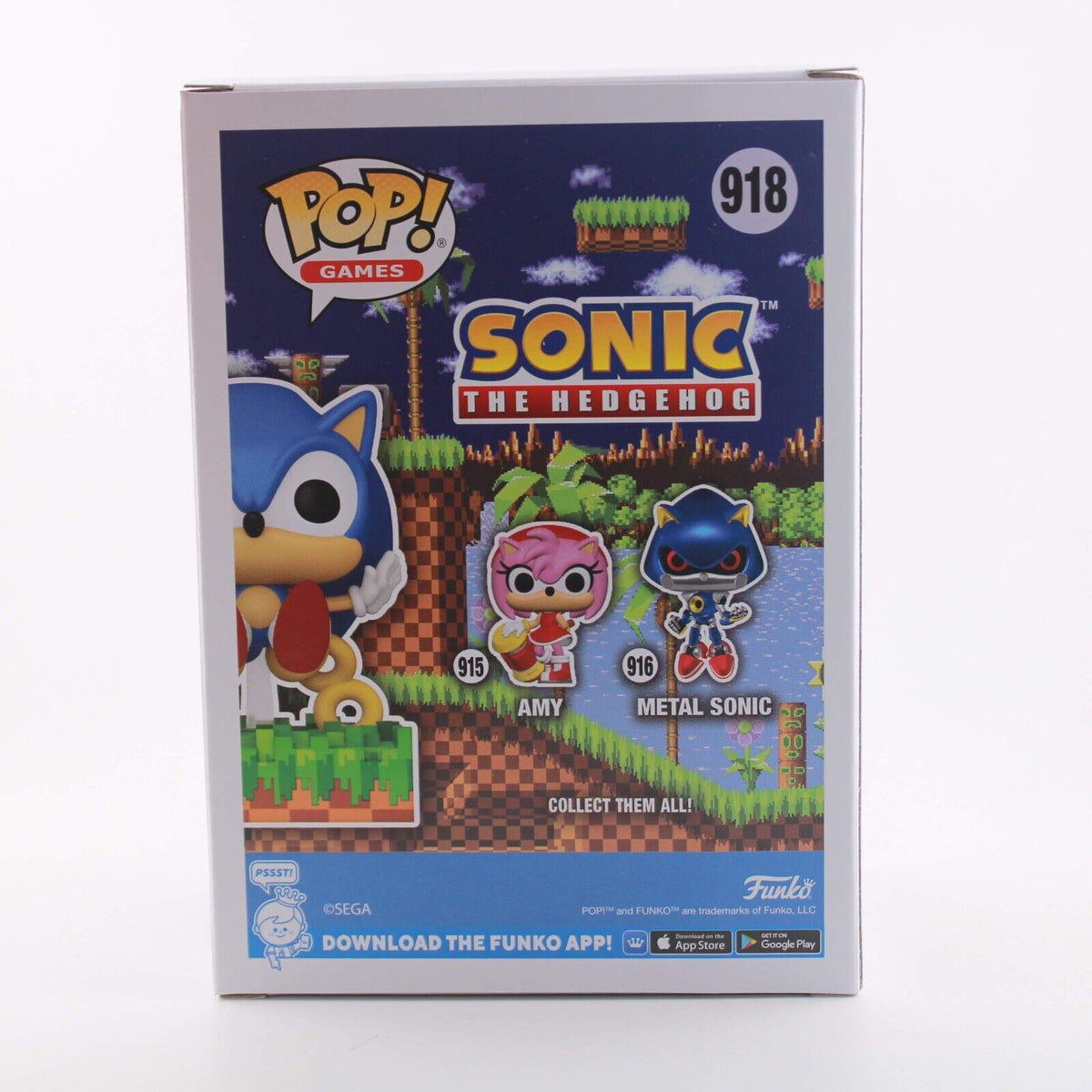 Funko Pop Sonic the Hedgehog Ring Scatter Sonic PX Previews Exclusive ...