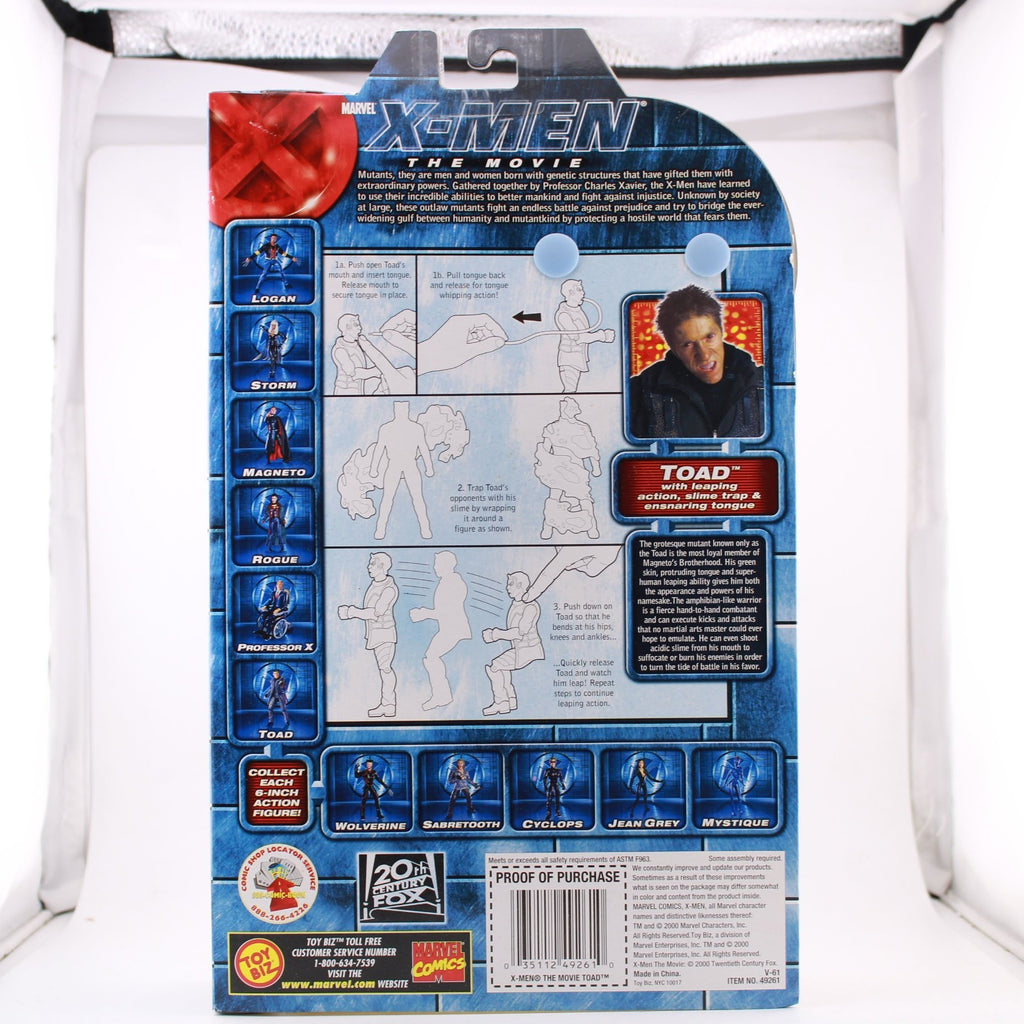 Toy Biz - Marvel X Men The Movie - Ray Park as Toad - Red Version ...