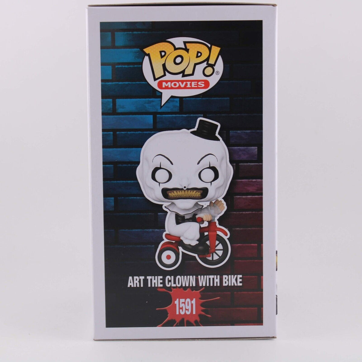 Funko Pop Terrifier Art the Clown with Bike - Horror Vinyl Figure #159 ...