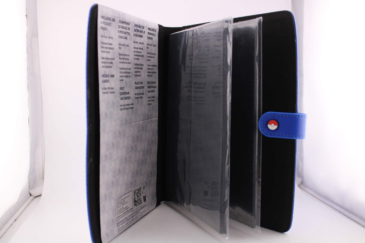 Ultra Pro Pokemon Cards Holder - Premium Snap Binder - Holds 160 Cards ...