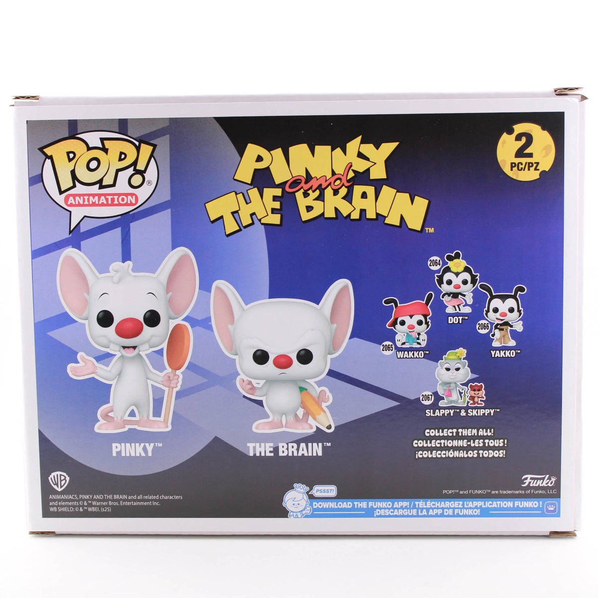 Funko Pop Animation - Pinky and the Brain - 2 Piece Set – Blueberry Cat
