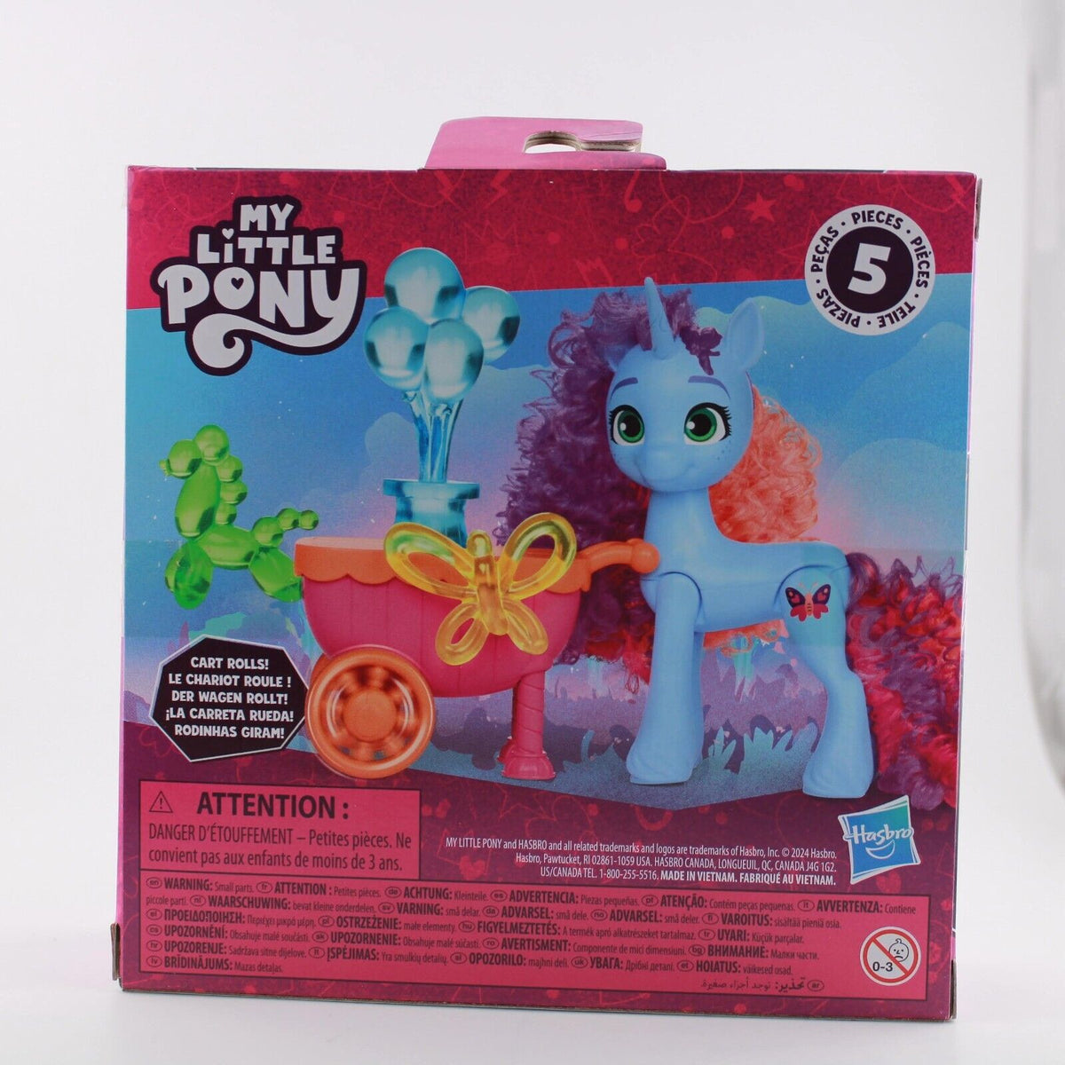 My Little Pony Toys - Misty Brightdawn - with Pony Balloons 3-Inch Pon ...