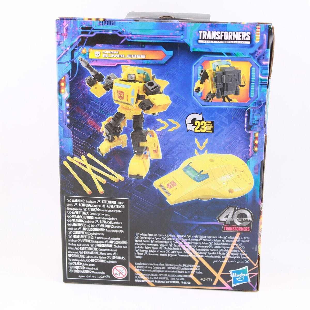 Transformers Generations Legacy United Deluxe - Origin Bumblebee - Fig ...