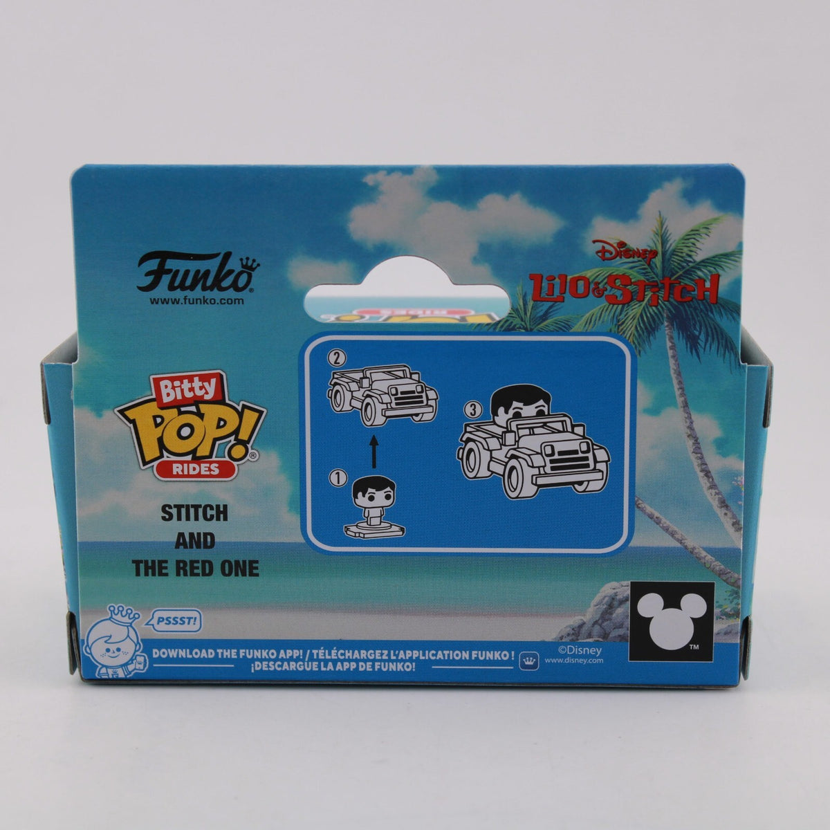 Funko Bitty Pop Ride - Lilo & Stitch Stitch and The Red One - Mini Vin ...
