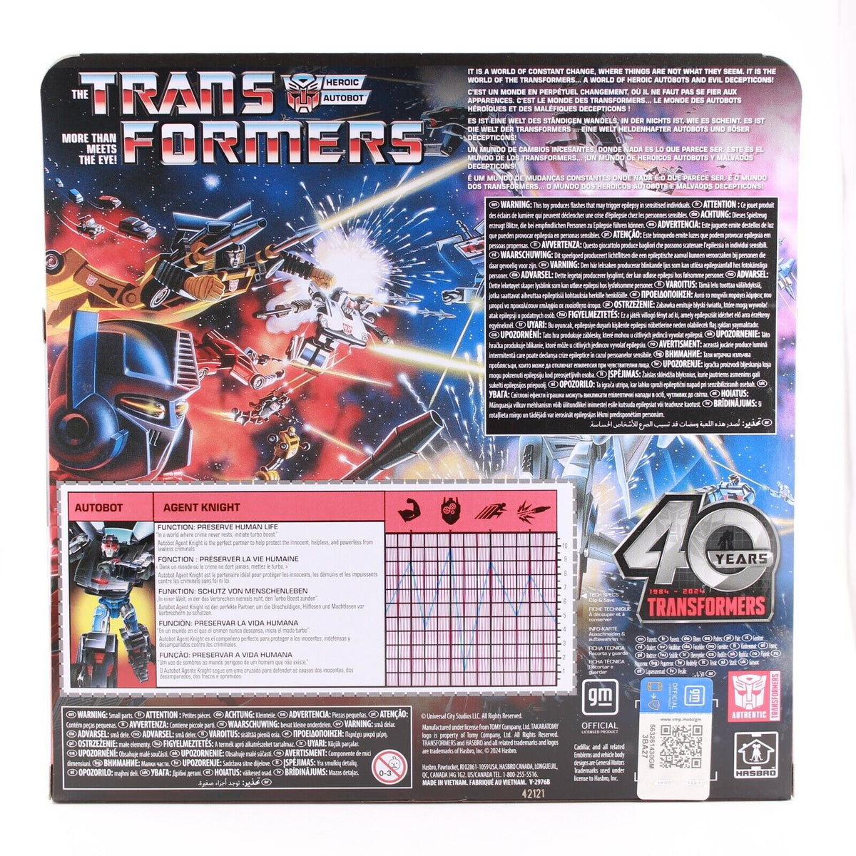 Transformers x Knight Rider - Agent Knight KITT Pontiac Firebird Trans ...