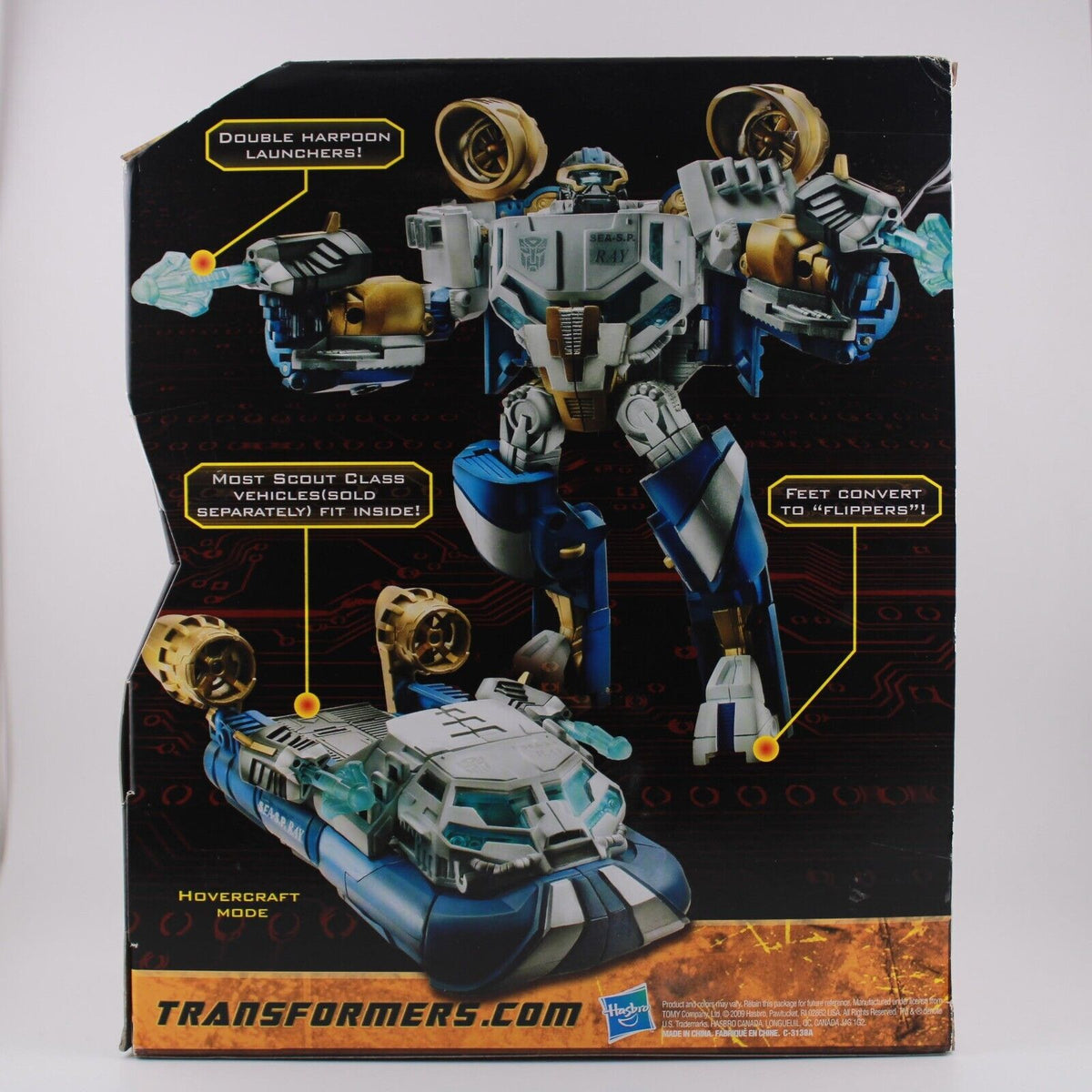 Transformers Hunt for the Decepticons - Sea Spray - Voyager - Figure ...
