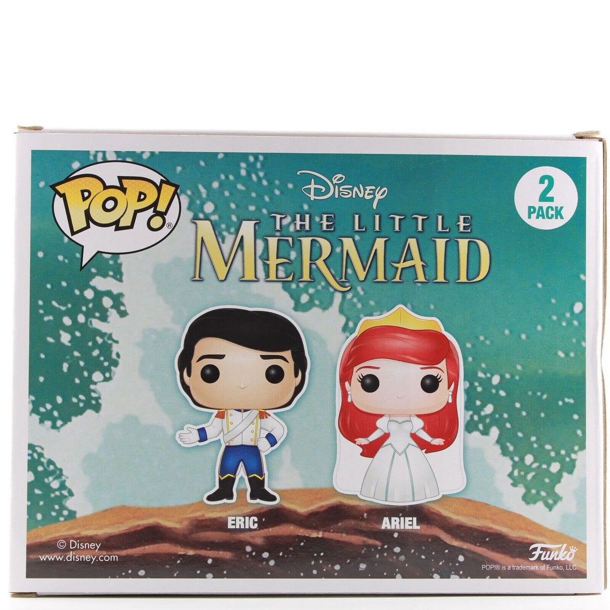 Funko Pop The Little Mermaid - Ariel & Eric - Disney Treasures Exclusi ...