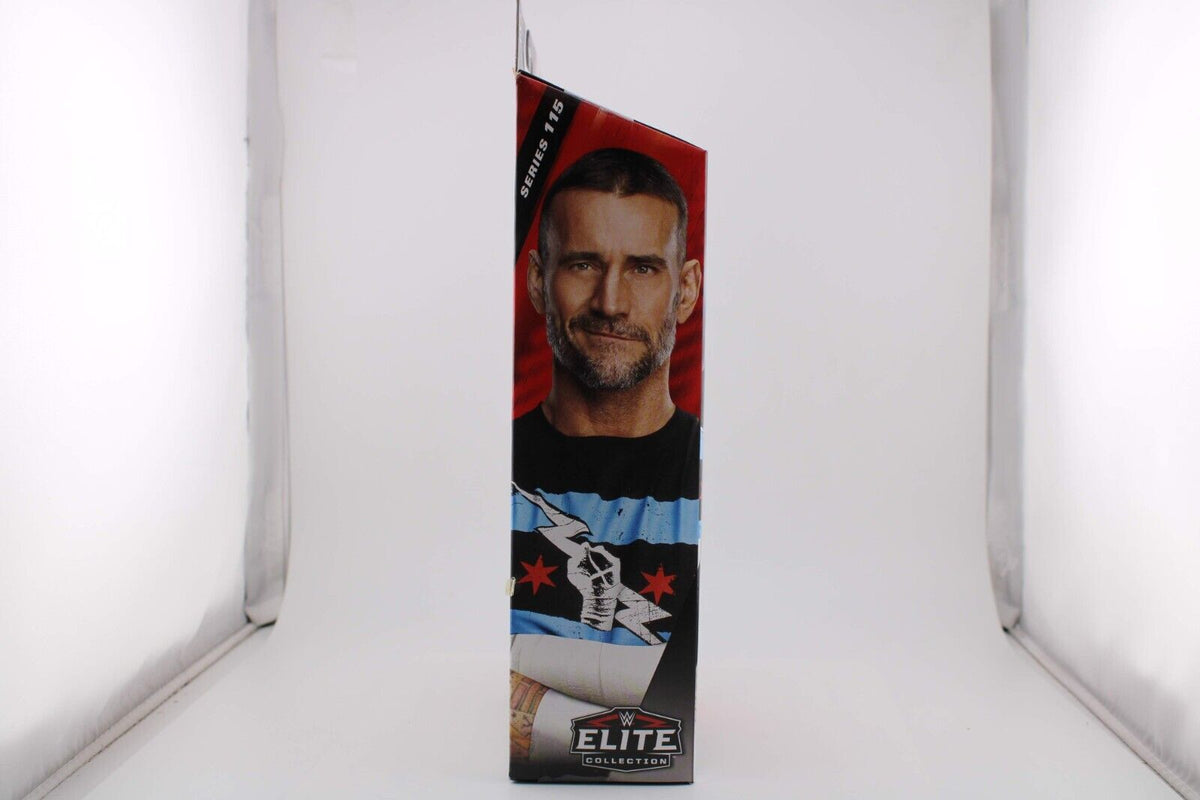 Mattel WWE ELITE - CM Punk- Series #115 - Wrestling Action Figure ...
