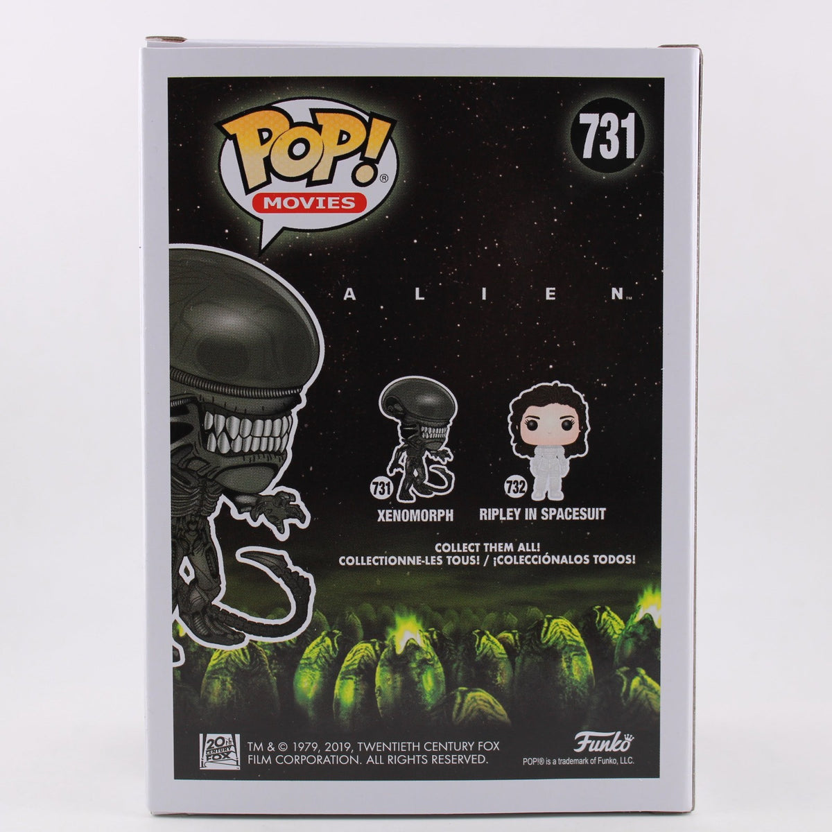 Funko Pop Alien (40th Anniversary) - Xenomorph - Vinyl Figure - #731 ...