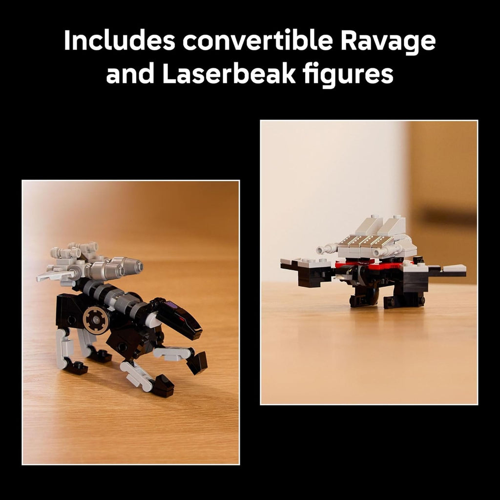 LEGO Icons Transformers: Soundwave - Building Set W/Sound Effects ...