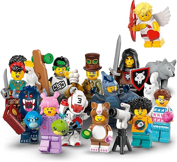 Lego Mini Figures Series 27 Complete Set with All 12 Lego Figures to C ...