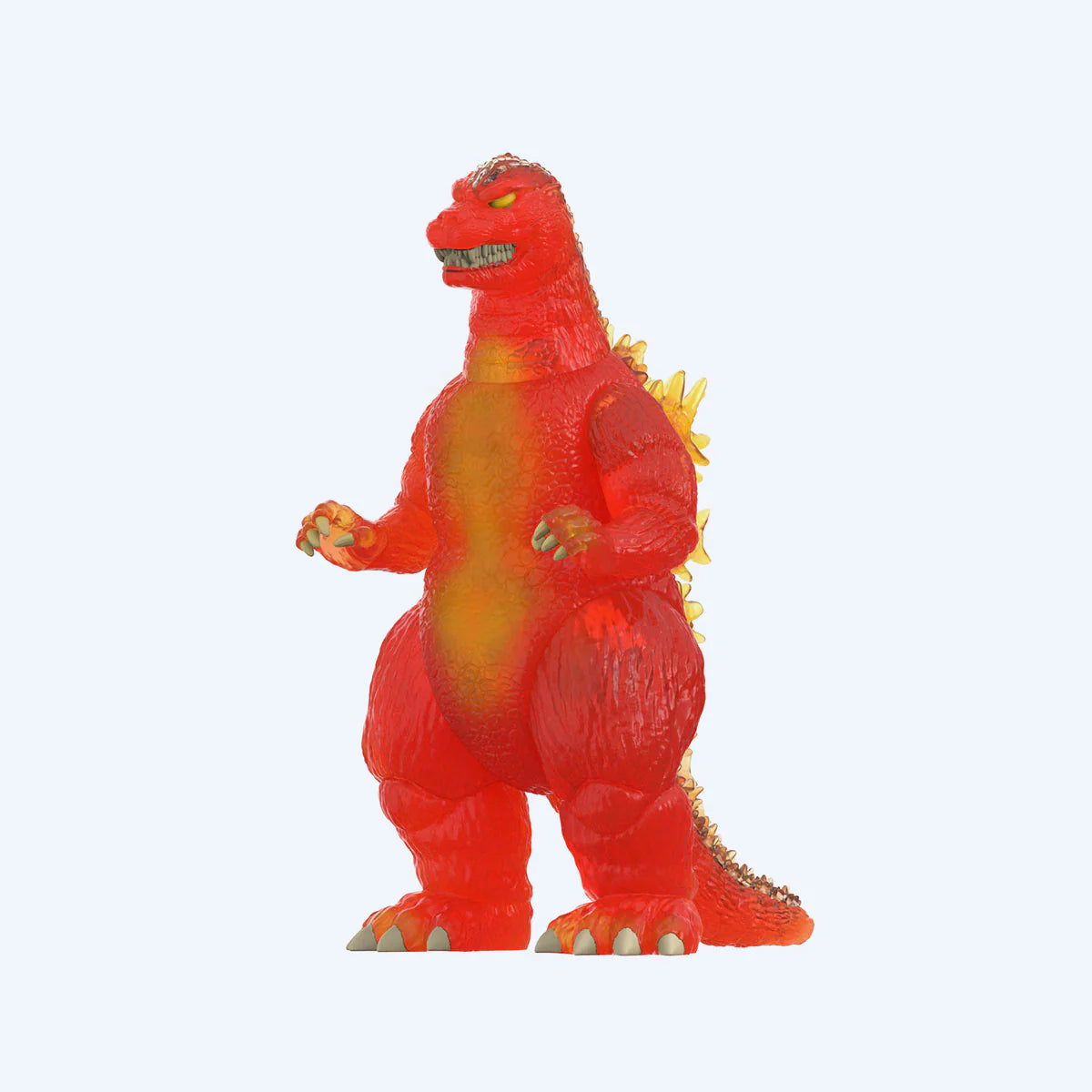 Godzilla 1989 Burning Red 3.75" ReAction Super7 Action Figure ...