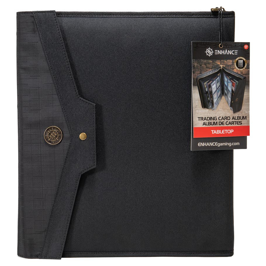 Enhance: Toploader Binder 9-Pocket: Album: Black - High Quality 252 Ca ...