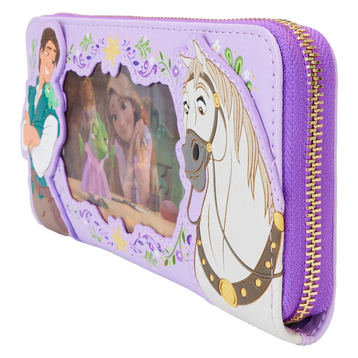 Loungefly Tangled Princess Rapunzel Lenticular Wristlet Wallet ...