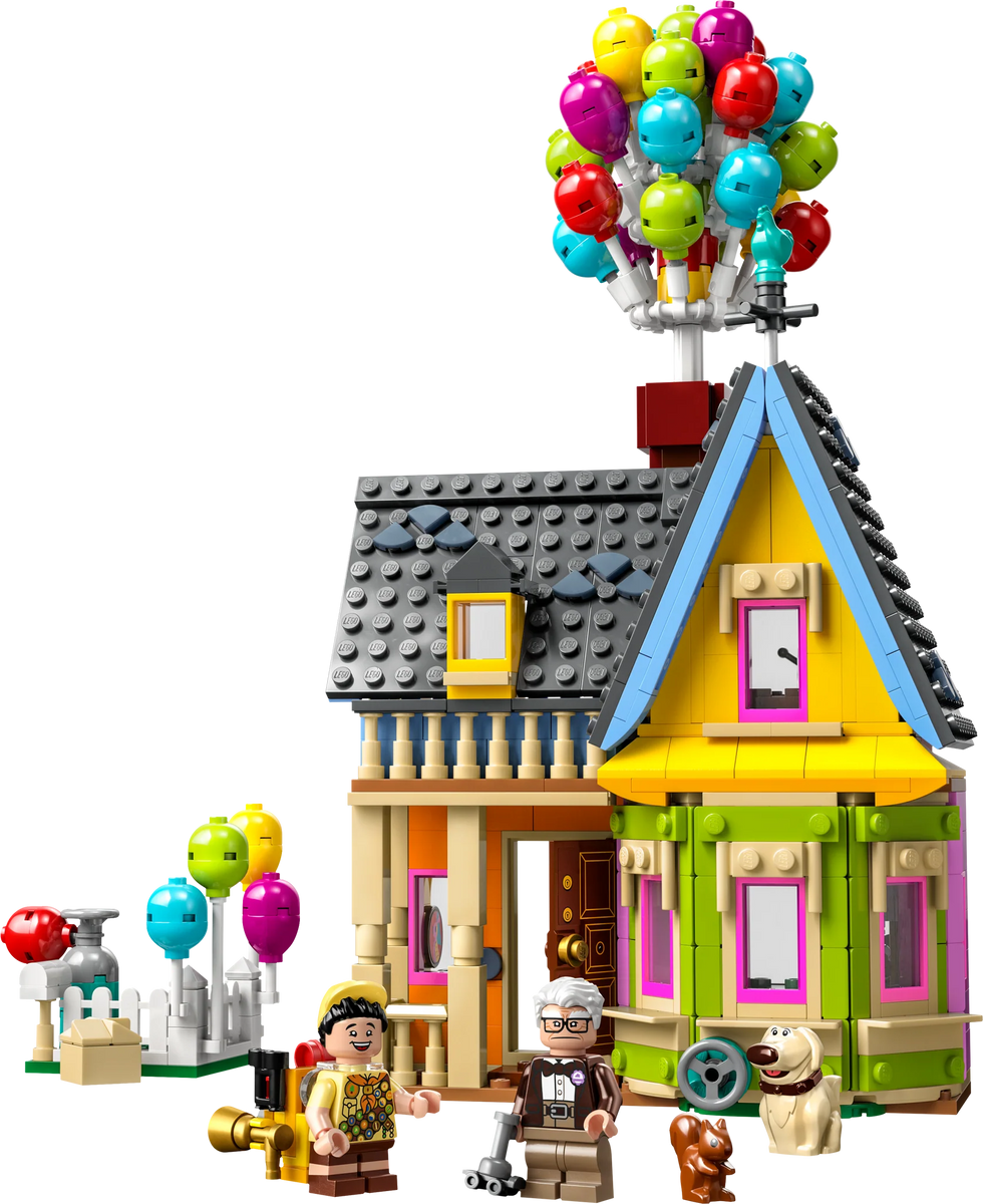 LEGO Disney and Pixar ‘Up’ House Disney 100 Celebration Classic Buildi ...