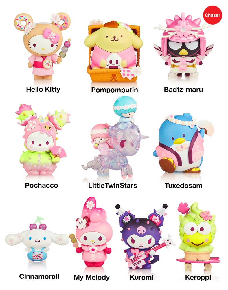 tokidoki x Hello Kitty and Friends Series 3 Blind Box – Blueberry Cat